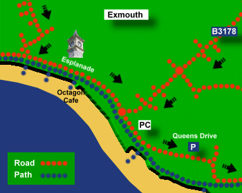 Exmouth Beach Information - Devon Beach Guide