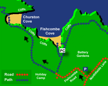 Churston Cove Beach Information - Devon Beach Guide
